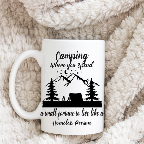 Camping Homeless Person Svg - Etsy
