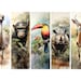 20 Jungle Animals Printable Bookmarks | Kids Bookmarks | Animal ...