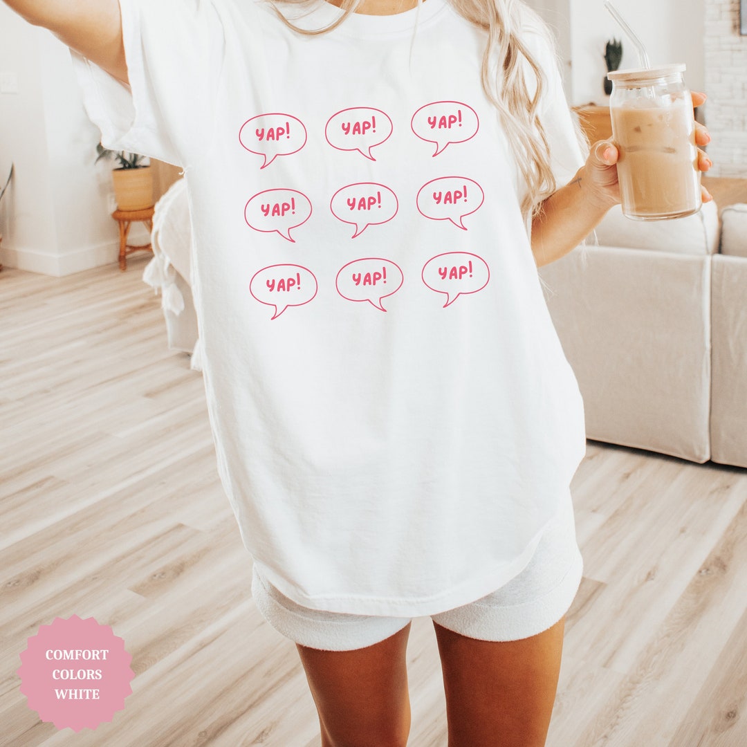 Certified Yapper Shirt, Yapping T-shirt, Funny Yap Shirt Gift for Her ...