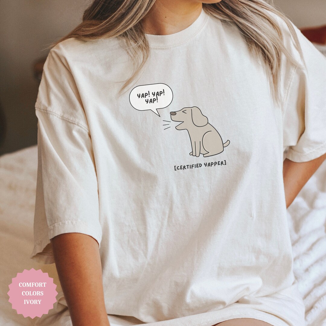 Certified Yapper Shirt, Yapping T-shirt, Funny Yap Shirt Gift for Her ...