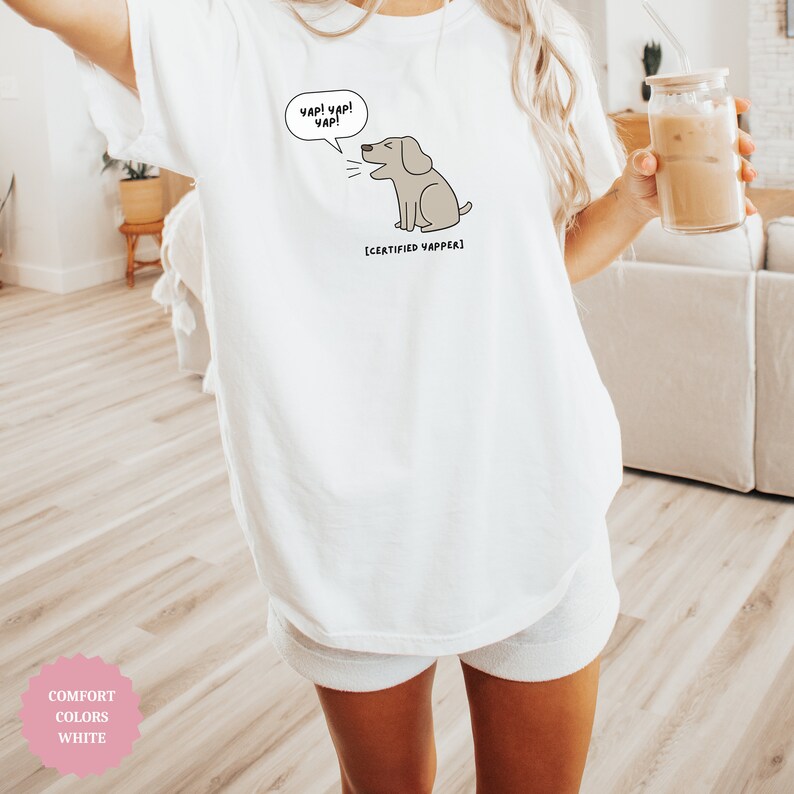 Certified Yapper Shirt, Yapping T-shirt, Funny Yap Shirt Gift for Her ...