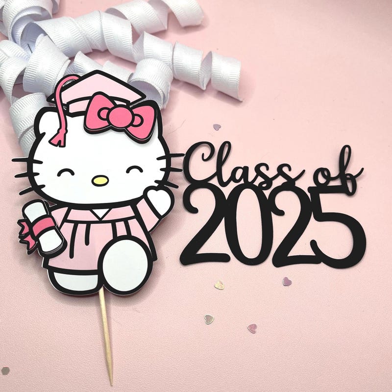 Hello Kittys Graduation - Etsy