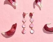 Vintage Gold Russian Pearl Earrings - Etsy