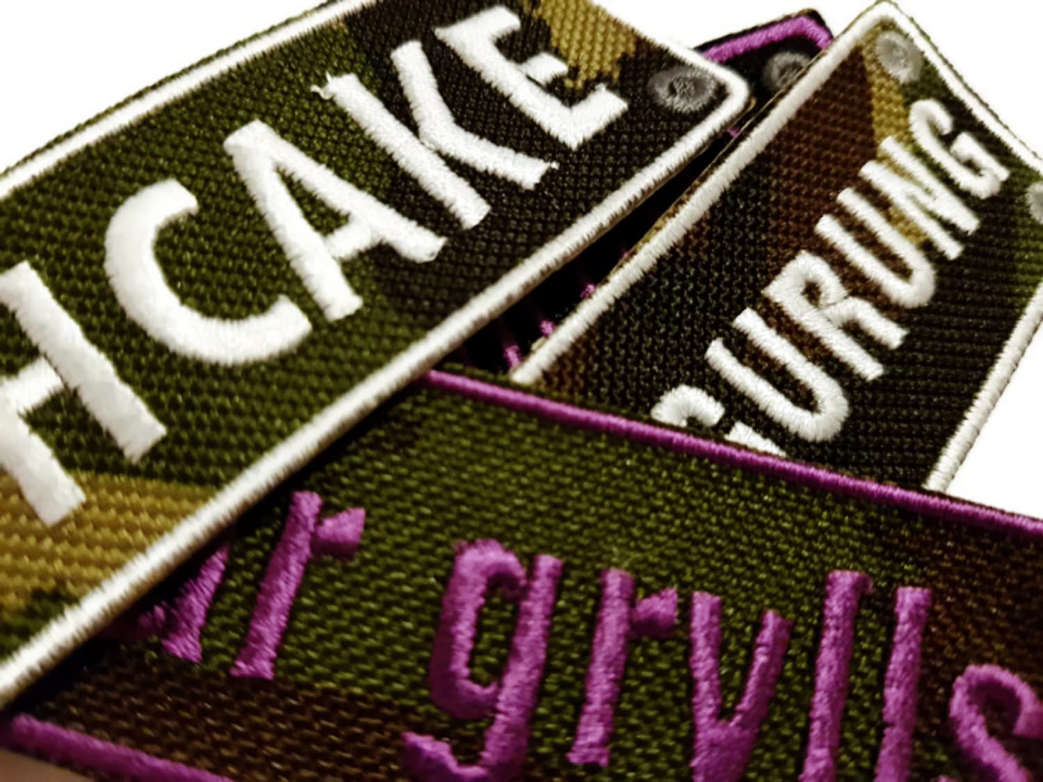 Personalized Name Embroidered Camouflage Patches for Jackets - Etsy UK