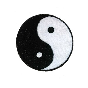 Yin Yang Patch Embroidery Patches Iron on Patches for Jeans Badge ...