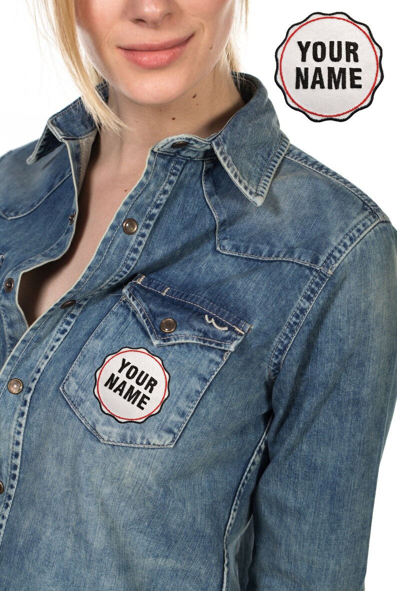 Personalized Name Embroidered Patches for Jackets Iron on | Etsy