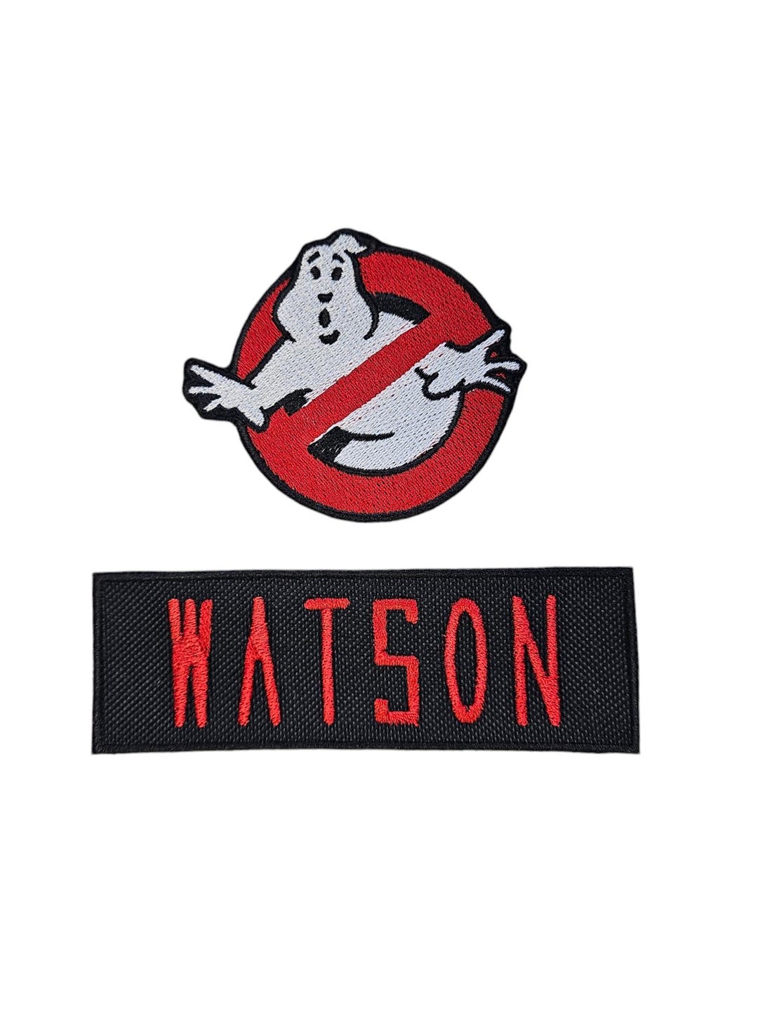 Custom Embroidered Ghostbuster Costume Patch: Iron on Name Badge - Etsy