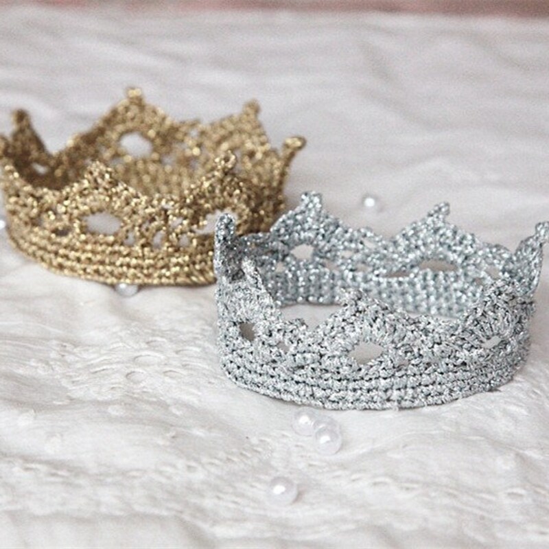 Crochet Baby Crown - Etsy