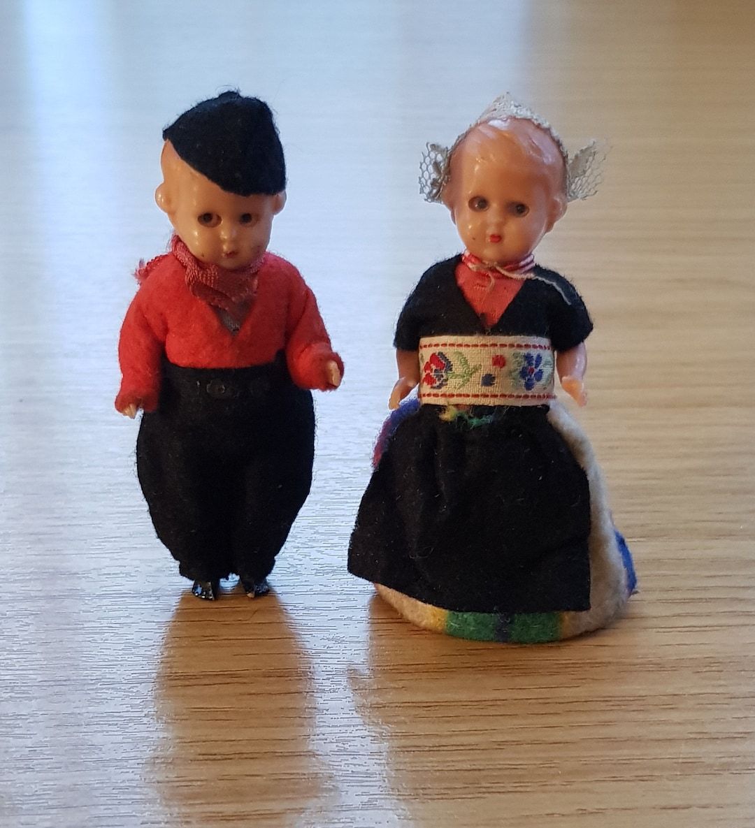 Dutch Dolls, Boy and Girl, Vintage Dolls, Souvenir Dolls, Miniature ...