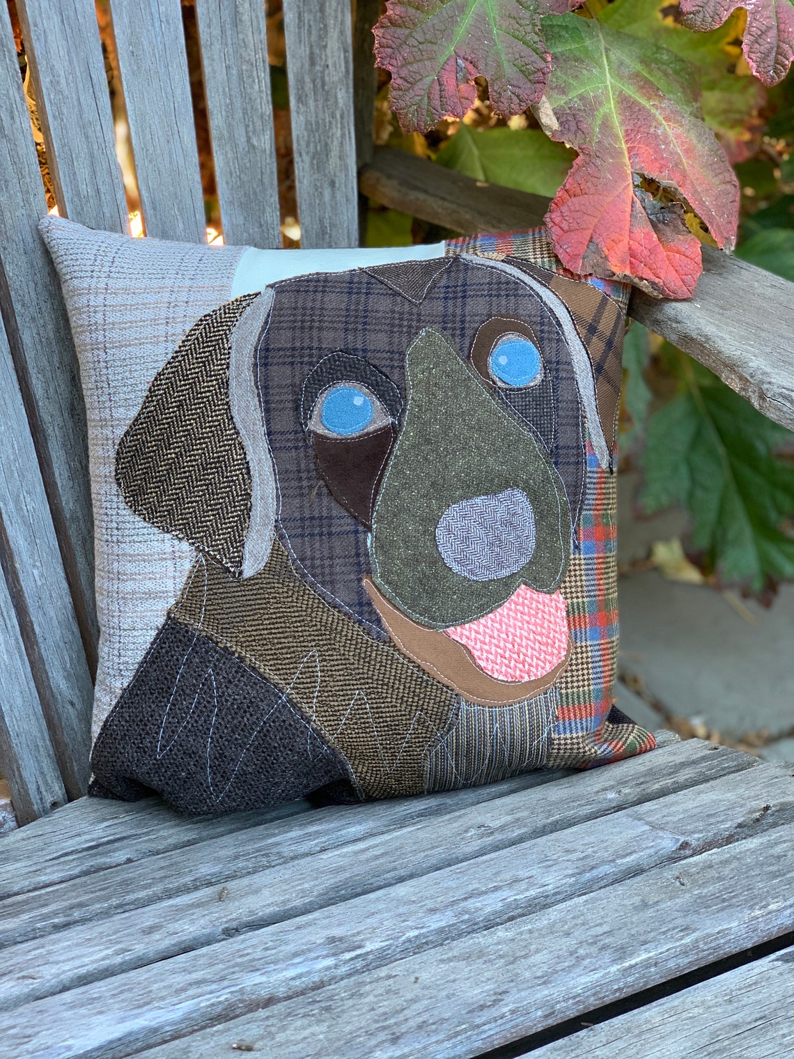 Chocolate Labrador Dog Pillow Pet Pillow Dog Decor Dog | Etsy