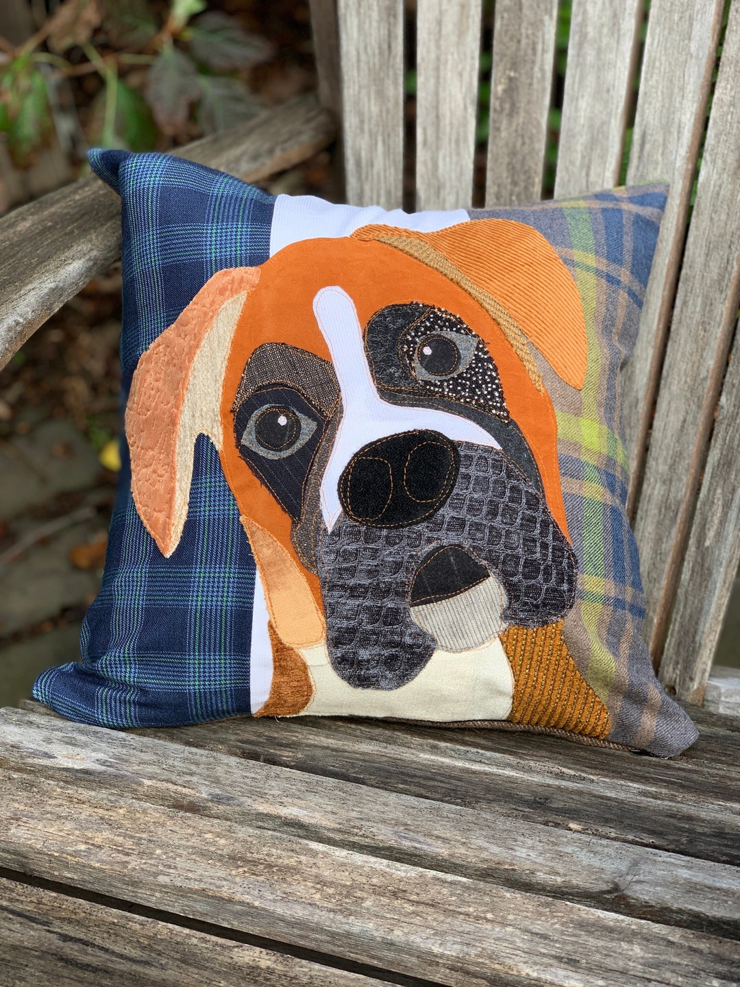 Boxer Dog Pillow, Pet Pillow, Dog Decor, Dog Lover Gift - Etsy