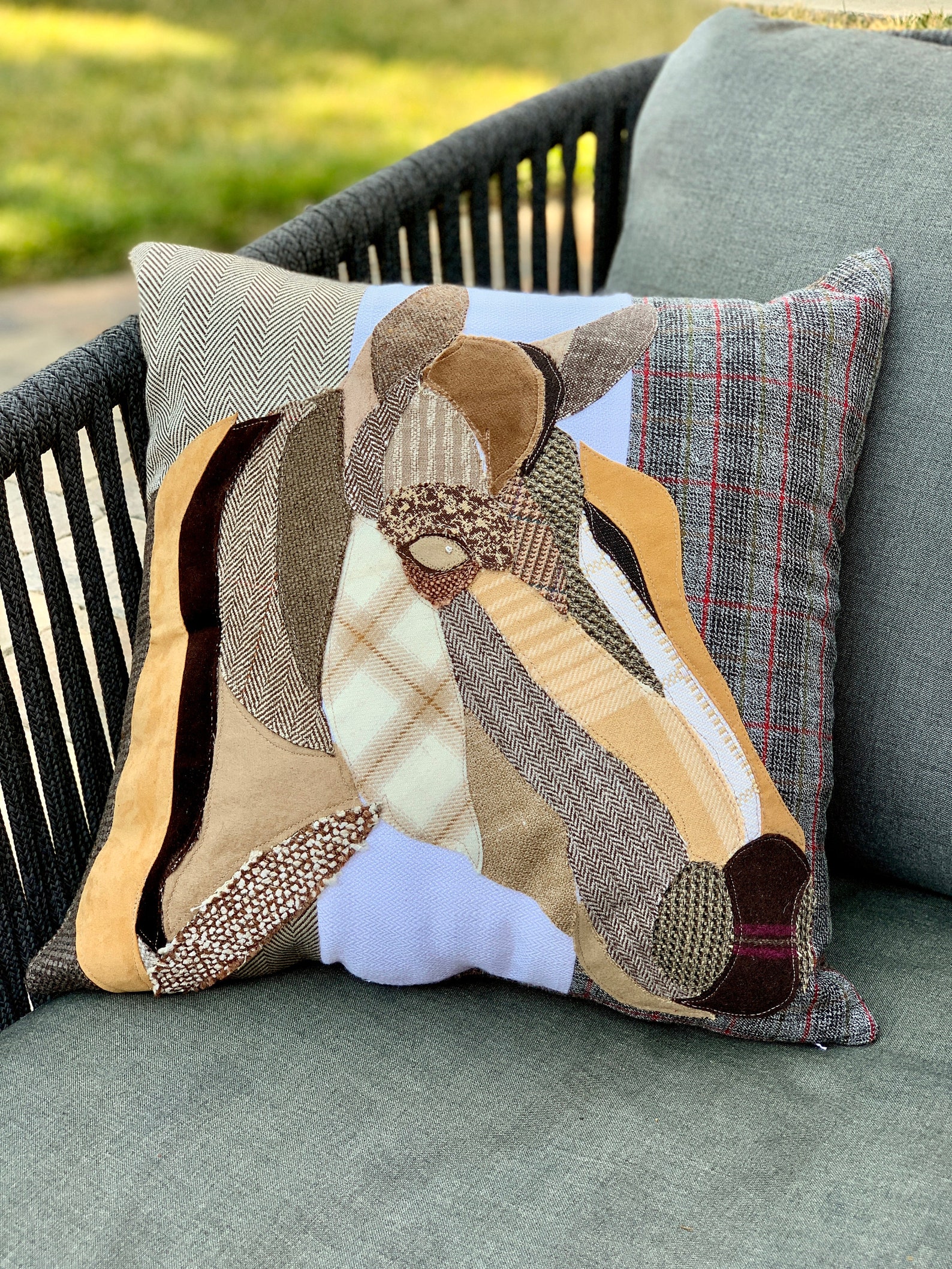 Horse Pillow Horse Decor Equestrian Pillow Cover | Etsy