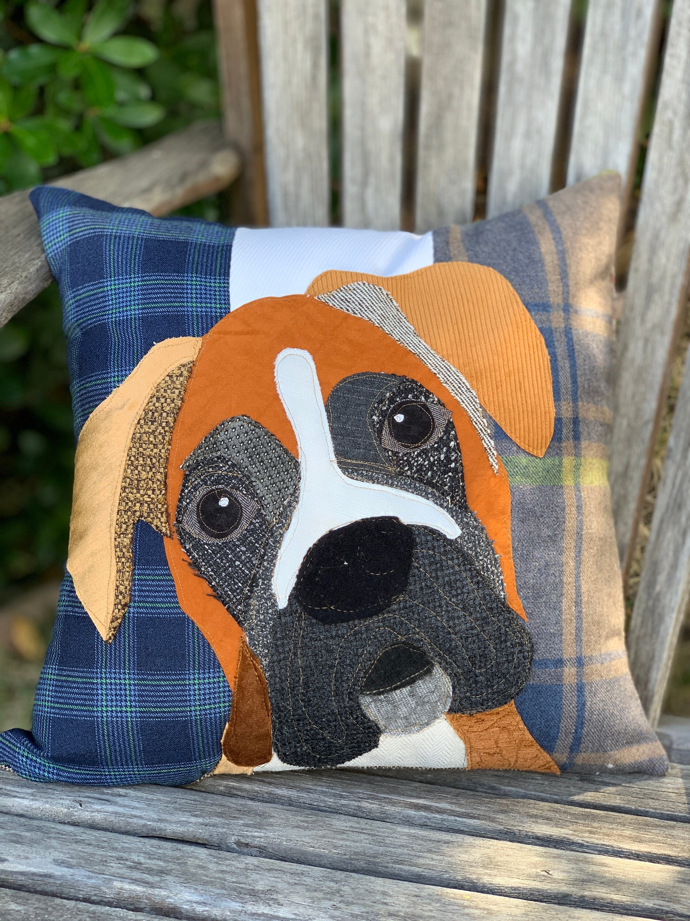 Boxer Dog Pillow Pet Pillow Dog Decor Dog Lover Gift - Etsy