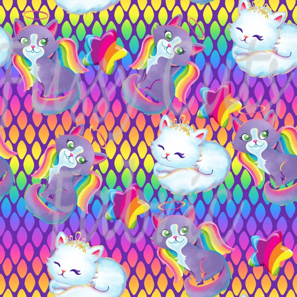 Lisa Frank Fabric by the Yard - Etsy