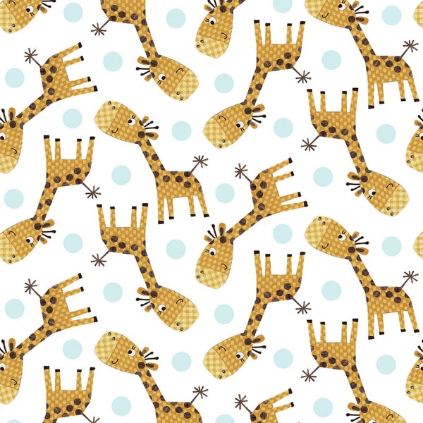 Giraffe Fabric - Etsy