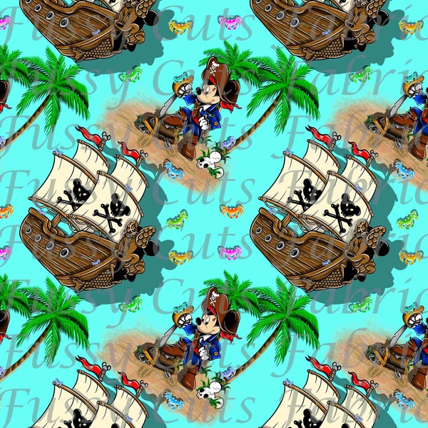 Pirate Fabric - Etsy