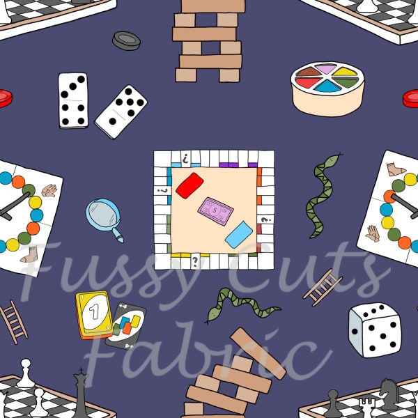 Game on Fabric - Etsy