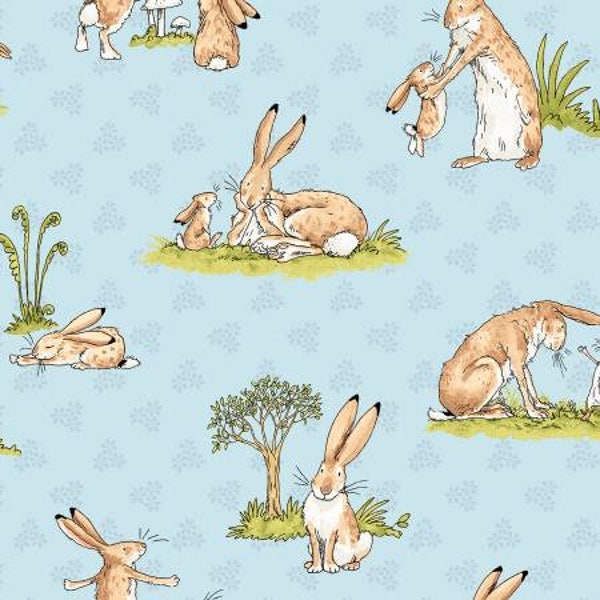 Light Blue Toile Fabric - Etsy