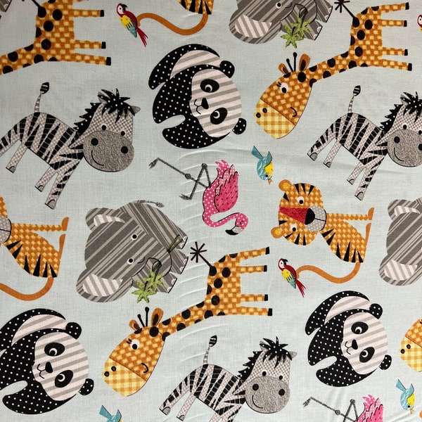 Zoo Fabric - Etsy