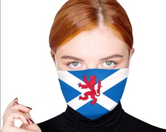 Scotland Face Mask - Etsy