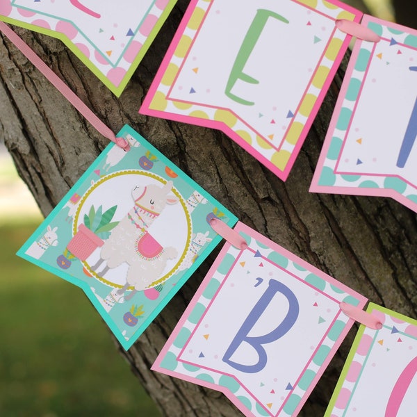 Llama Banner - Etsy