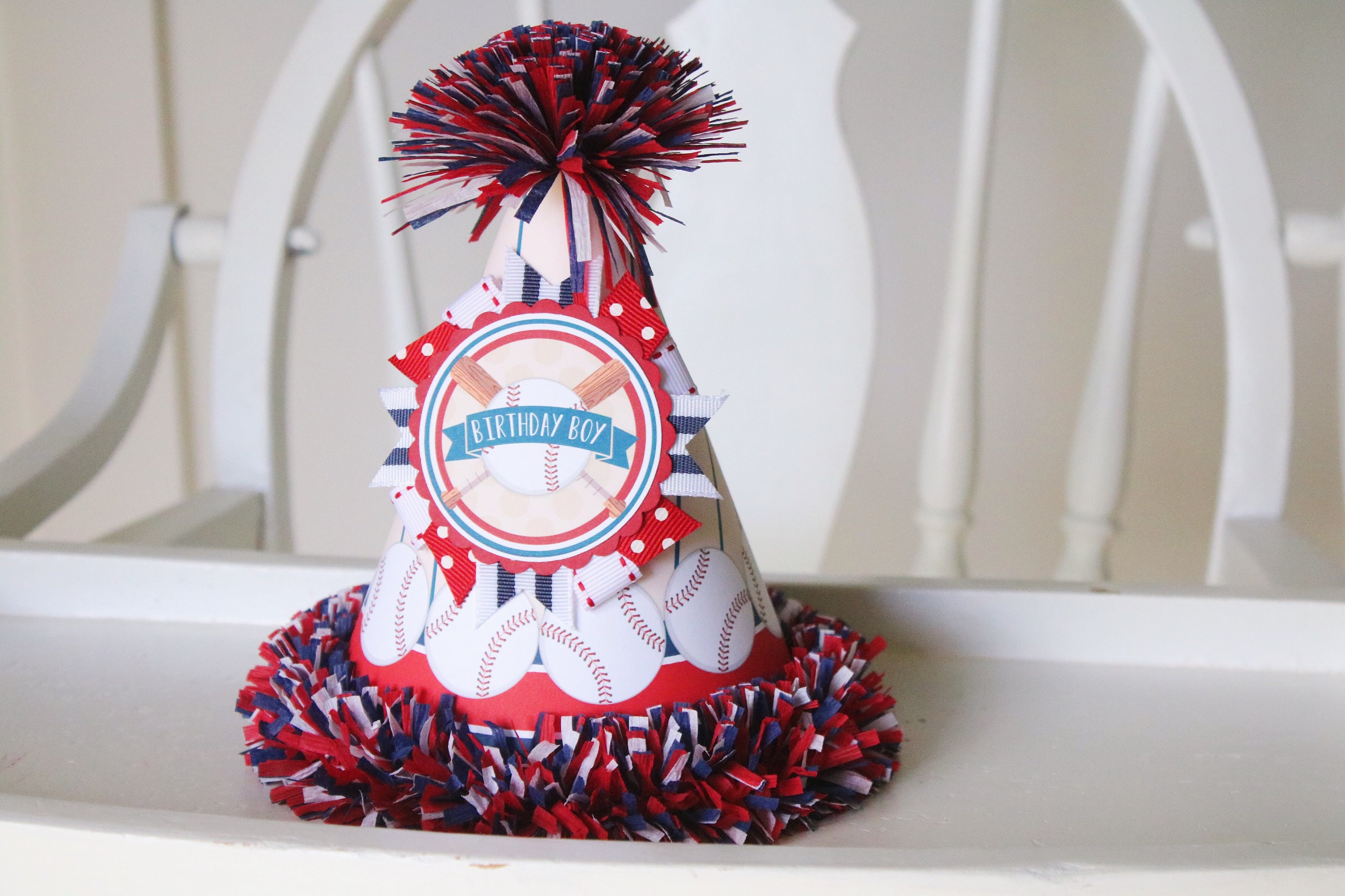 Baseball Birthday Party Hat Baseball Sports Birthday Boy - Etsy