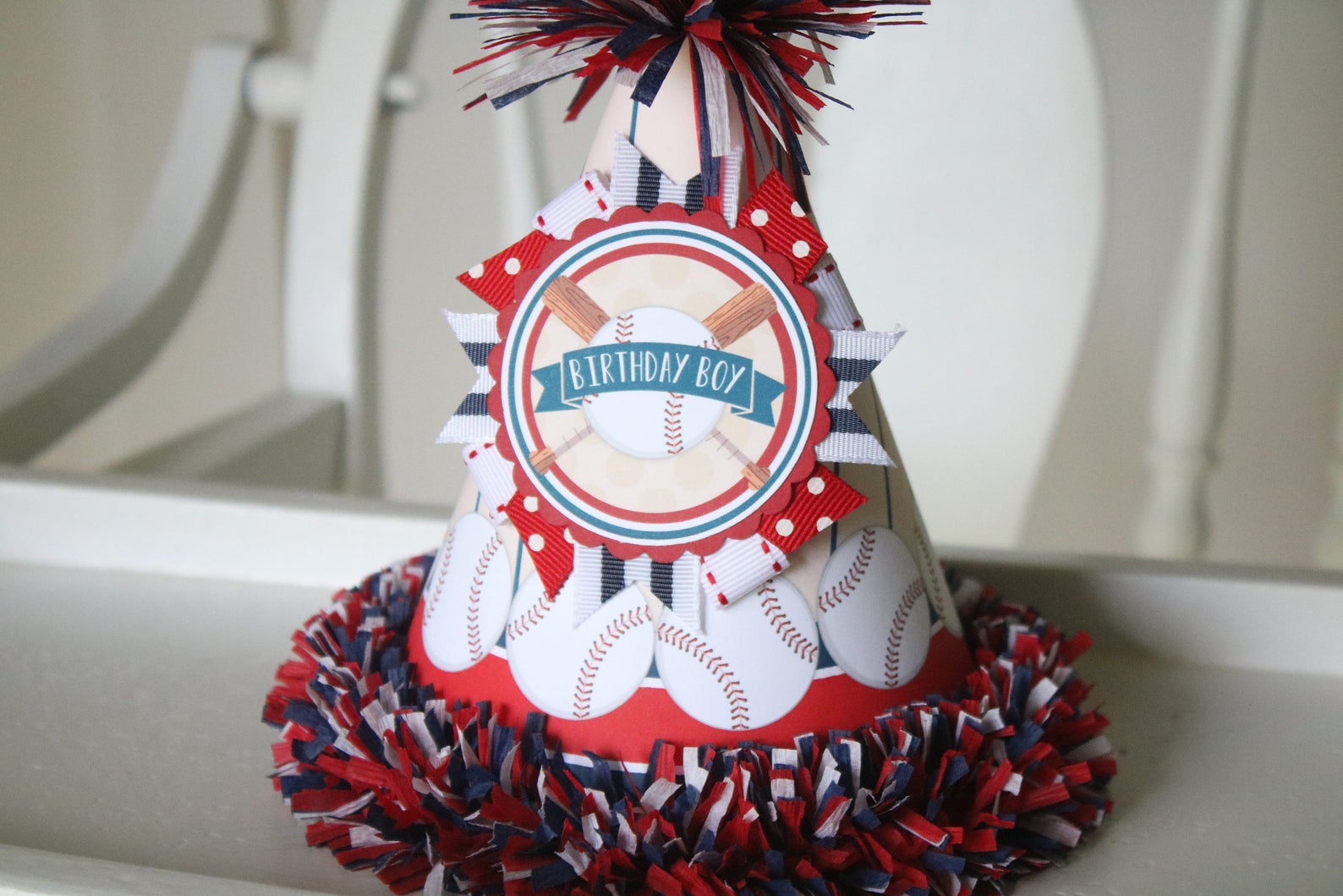 Baseball Birthday Party Hat Baseball Sports Birthday Boy - Etsy