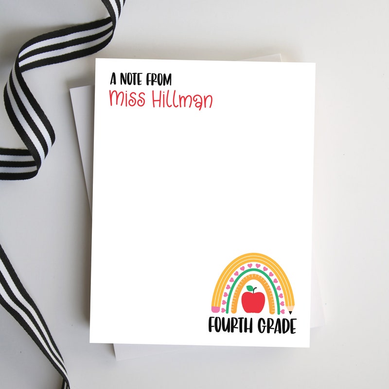 Rainbow Stationary - Etsy