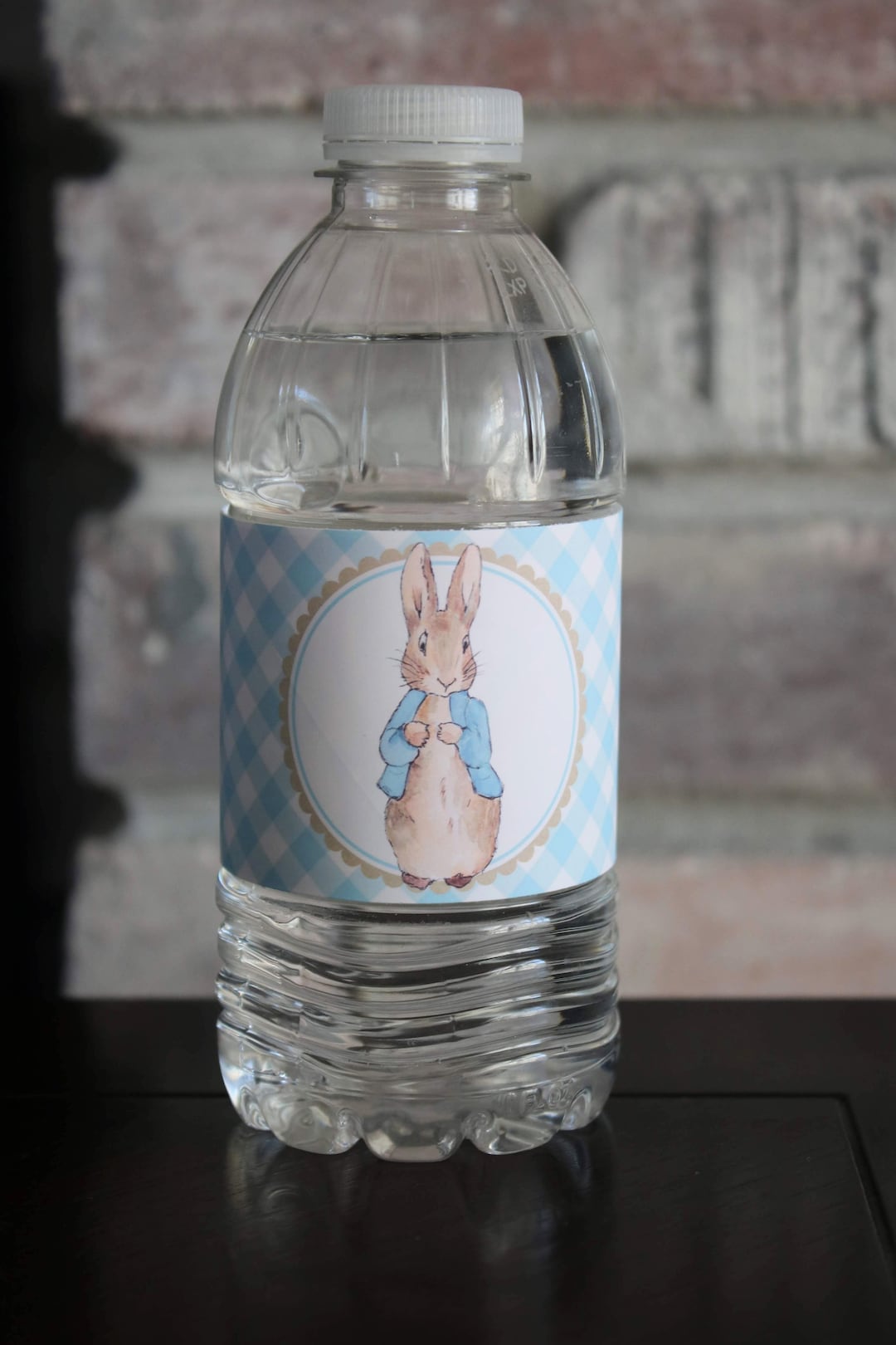 Peter Rabbit Water Bottle Labels, Bunny Birthday Decorations, Boy ...