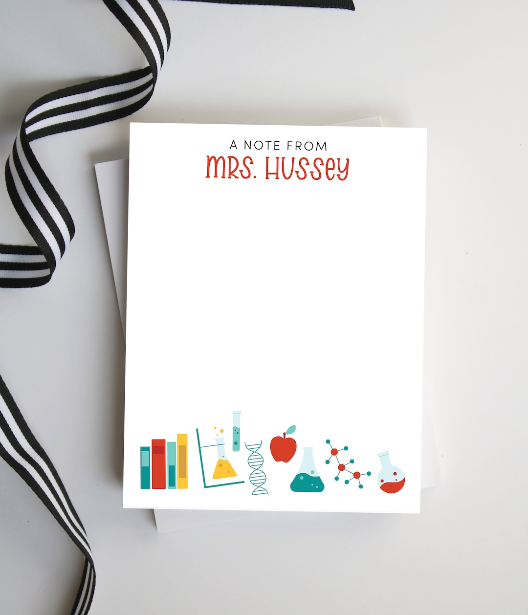 Teacher Notepad Gift, Teacher Appreciation, Plant Lady Notepad, Notepad ...