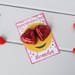Emoji Valentine, Printable Heart Eyes Emoji Valentine, Candy Valentine ...