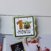 Baby Yoda First Birthday Photo Banner, One With the Force 12 Month ...