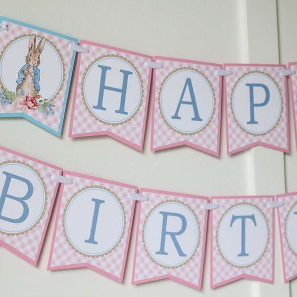 Peter Rabbit Happy Birthday - Etsy