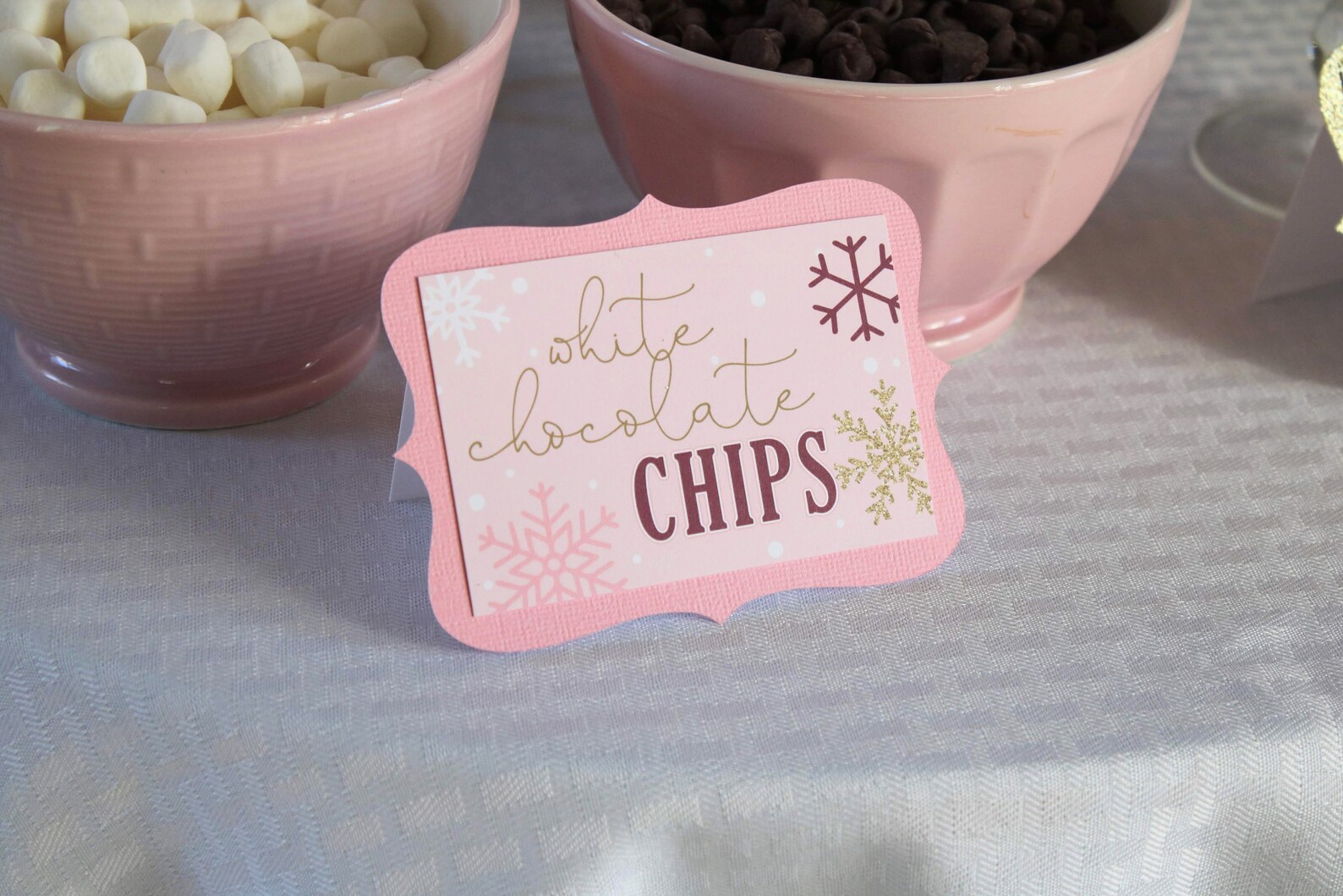 Hot Chocolate Bar Sign + Food Labels, Hot Cocoa Bar Set, Winter ...