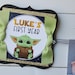 Baby Yoda First Birthday Photo Banner, One With the Force 12 Month ...