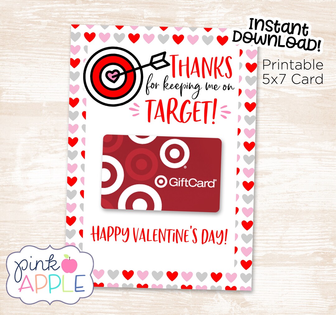 Target Teacher Valentine Card, Coffee Teacher Valentine, Gift Card ...