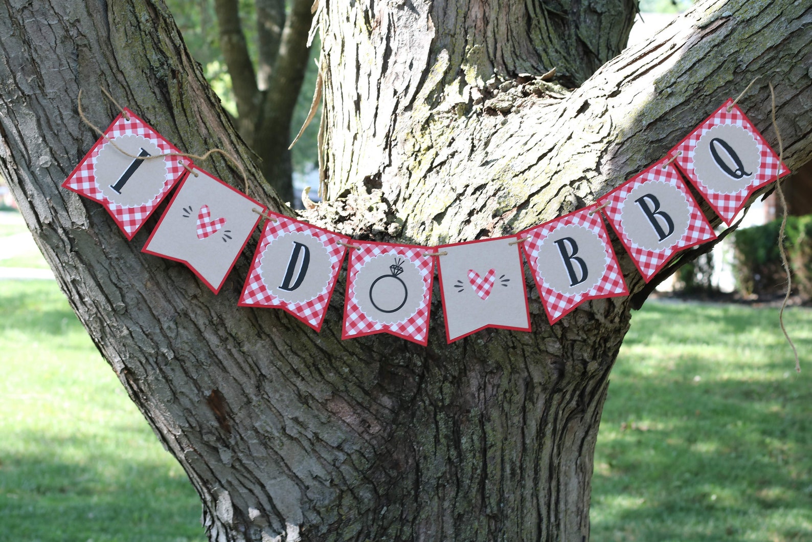 I Do BBQ Banner, "i Do" Barbeque Bridal Shower, BBQ Couples Shower, BBQ ...