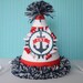 Nautical Birthday Party Hat Nautical Anchors Birthday Boy - Etsy
