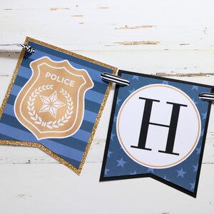 Police Retirement Banner, Retirement Decorations, Law Enforcement ...