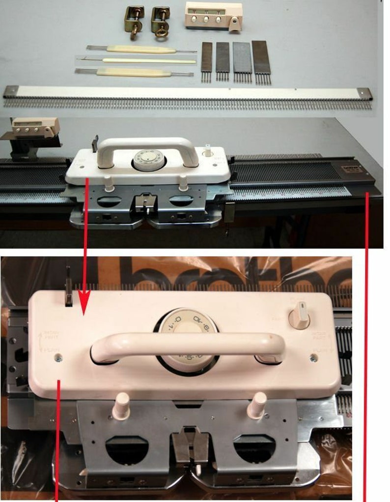 Brother KH131-48 Intarsia Knitting Machine. - Etsy