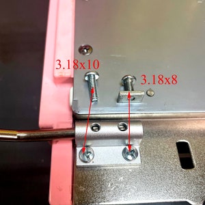 Extension Rail Stand Attaching Brackets for Brother Knitting Machine ...