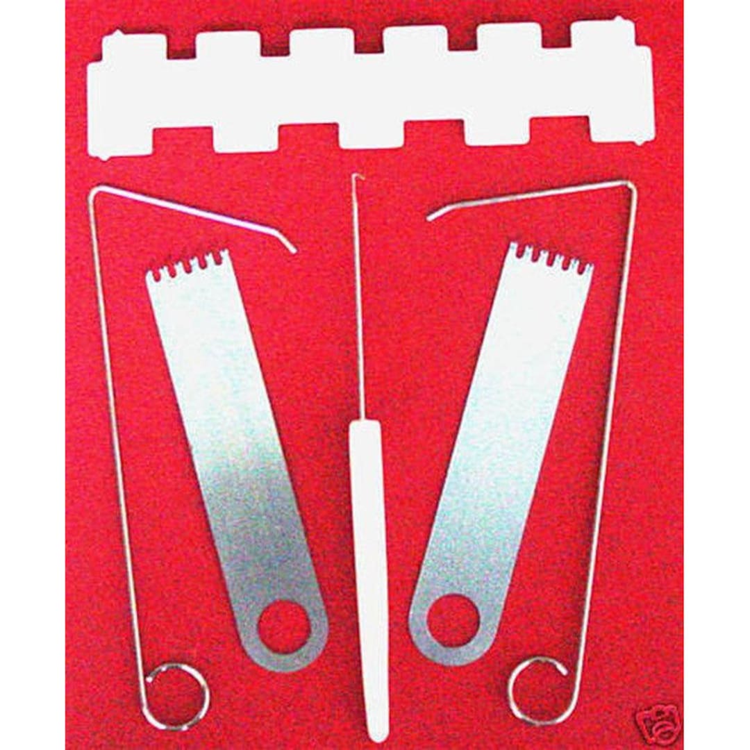 Accessories Tools Set for 9mm Ribbing Attachment Knitting Machine KR230 ...