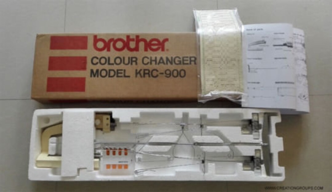 Color Changer KRC900 for Brother 4.5mm & 9mm Knitting Machine KR838 ...