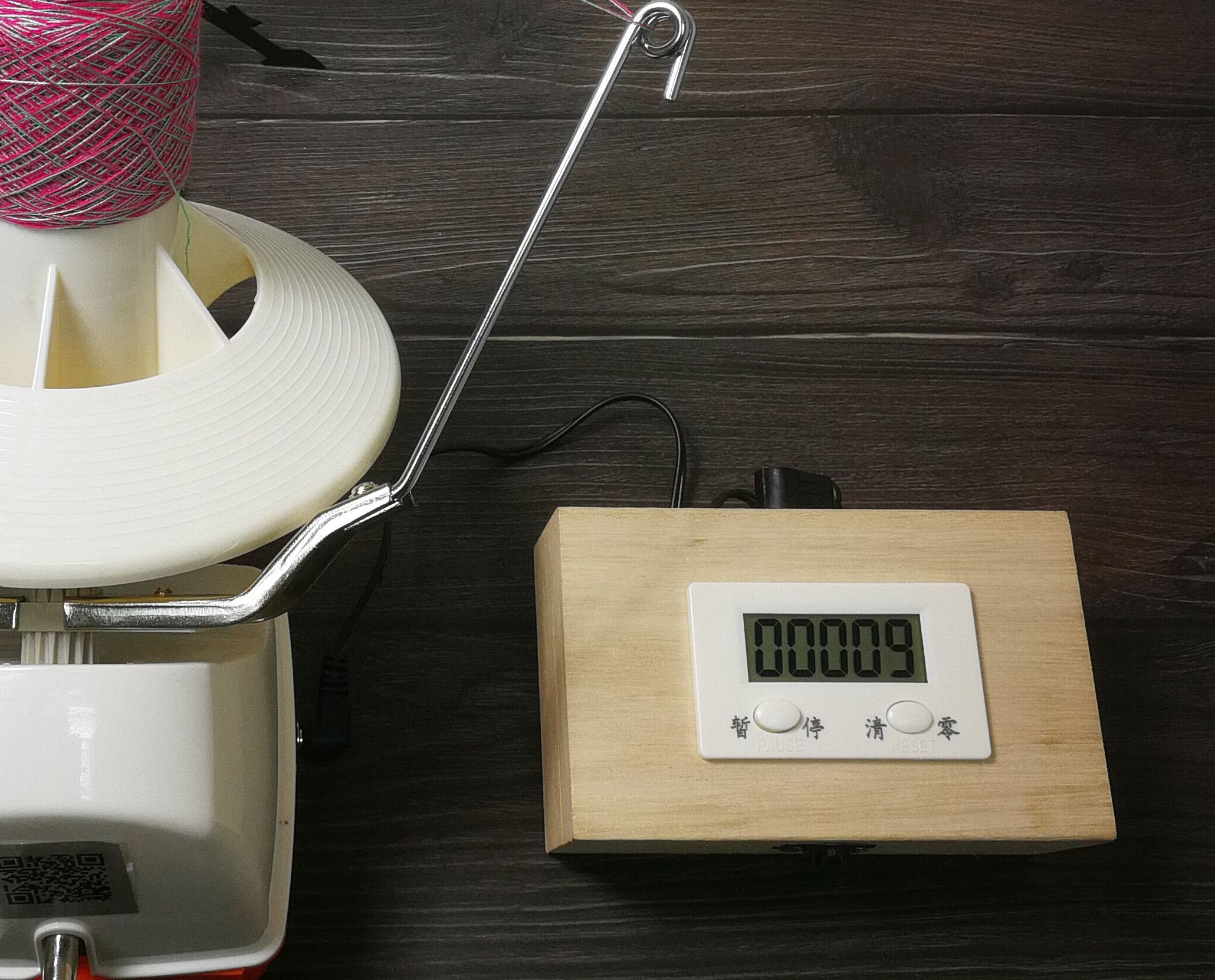 L2 Jumbo Yarn Ball Winder With Electric Rotation Counter - Etsy Hong Kong