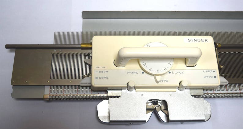 SA10 Singer / Silver Reed Intarsia Knitting Machine - Etsy Hong Kong