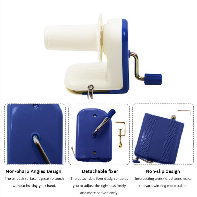 In-line Hand-operated Wool Winder Swift 4 Ozs Yarn Ball Winder - Etsy ...