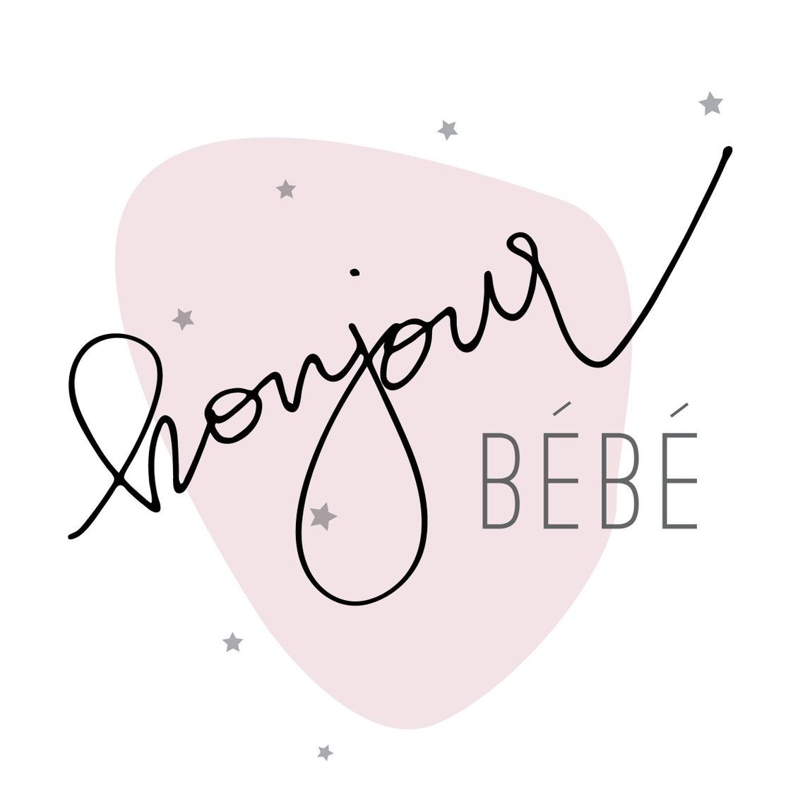 Bonjour Bébé Print Nursery Wall Art Bonjour Print French | Etsy
