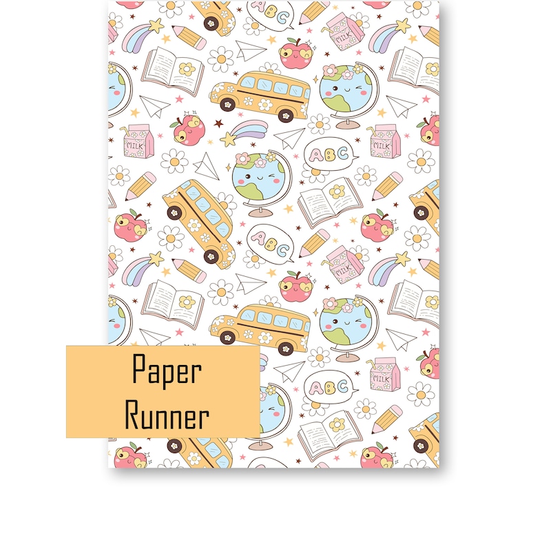 Paper Table Runner - Etsy