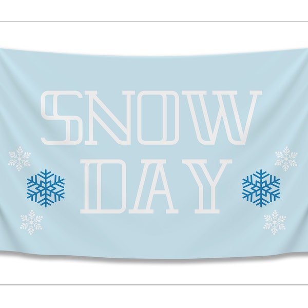 Let It Snow Banner - Etsy