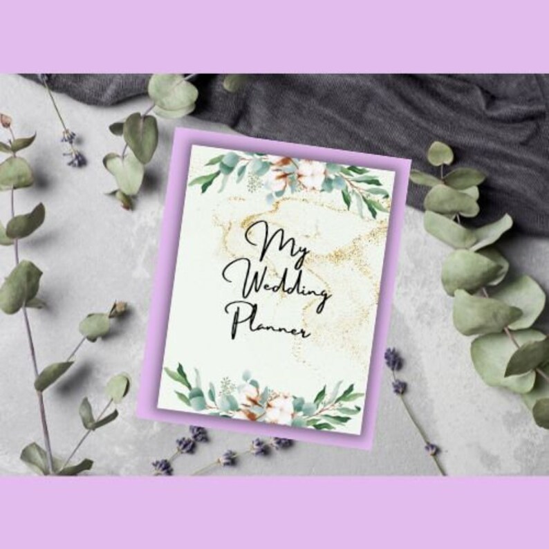 Editable Eucalyptus Wedding Planner Bundle - Etsy